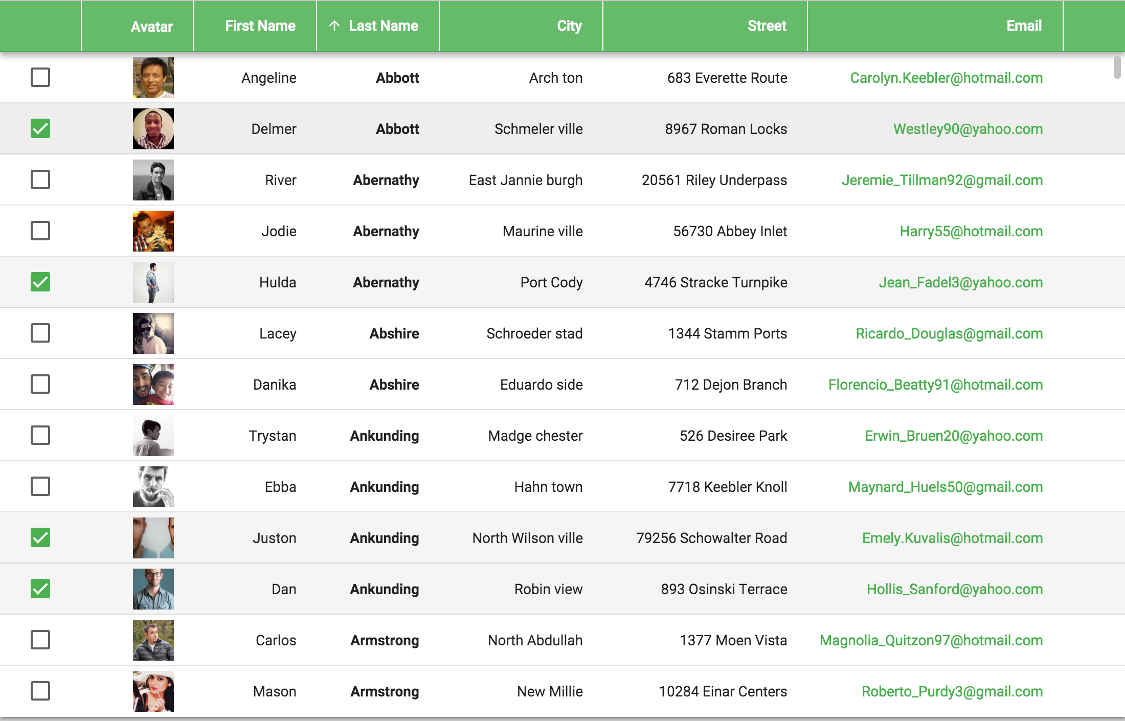 GitHub Felipethome dynamic material table Reusable Component Of A 